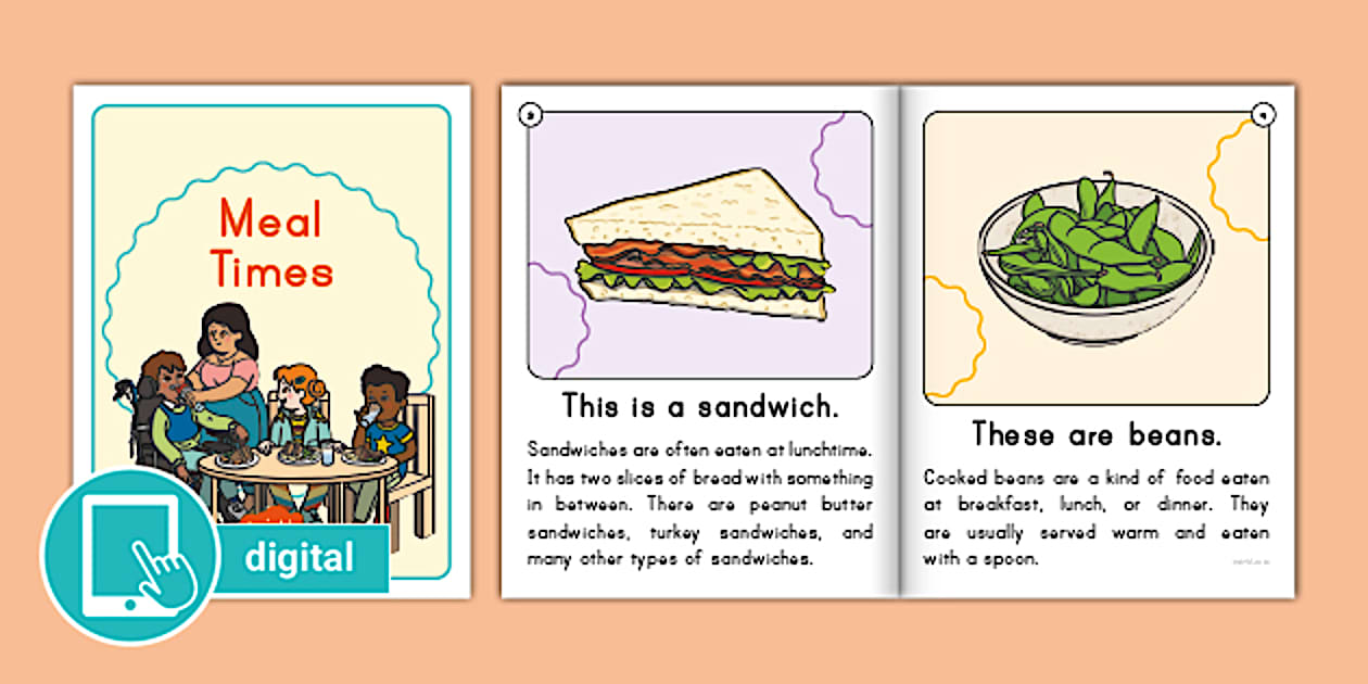 Augmentative and Alternative Communication: Meal Times Shared Reader eBook