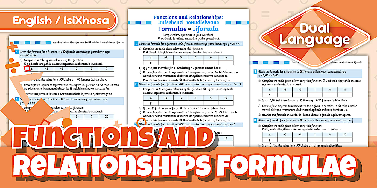 Grade 7 Maths - Term 1 - Functions and Relationships: Formulae – Grade ...