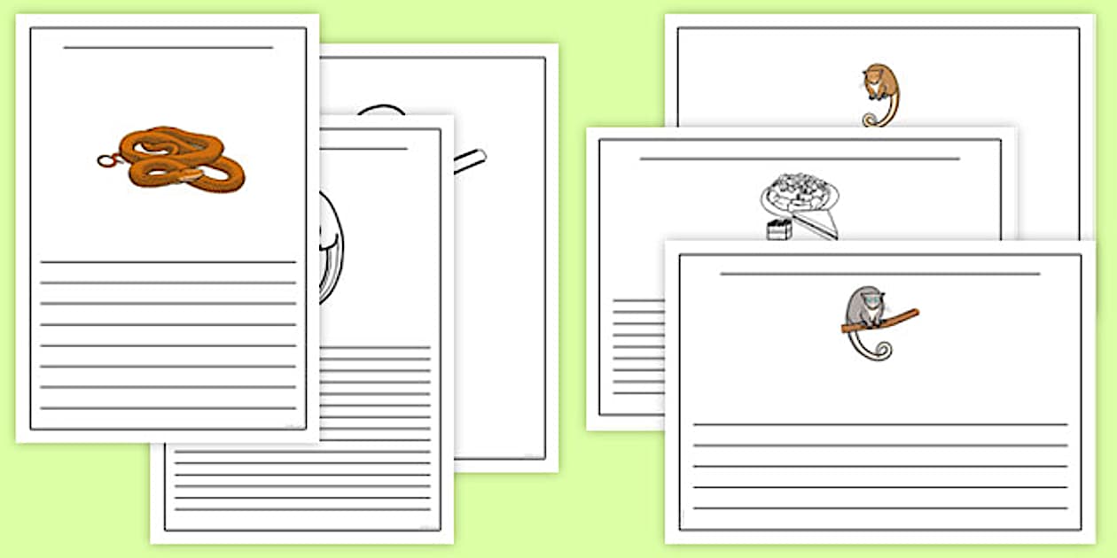 Australian Animal Writing Frames