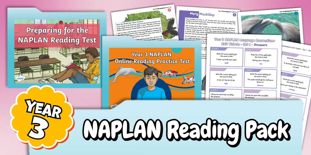 Year 3 NAPLAN Reading Pack