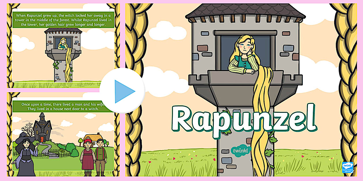 Rapunzel Story PowerPoint | Fairy Tale | Early Years/Primary