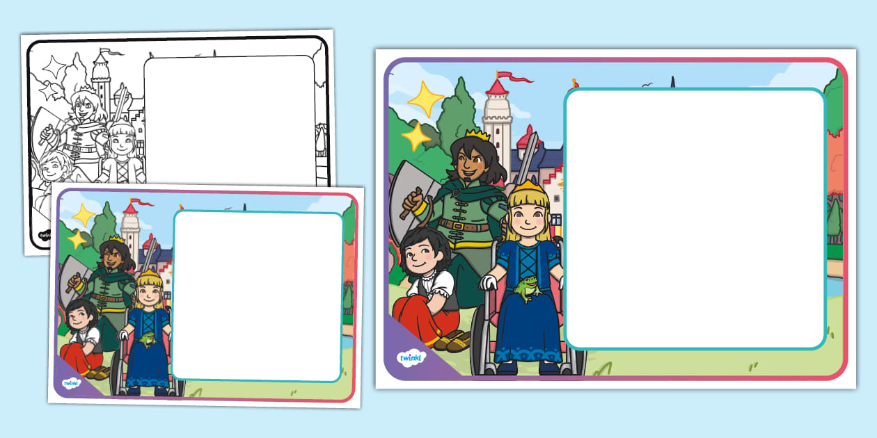 Fairy Tale Photo Frame - Twinkl Display (teacher made)