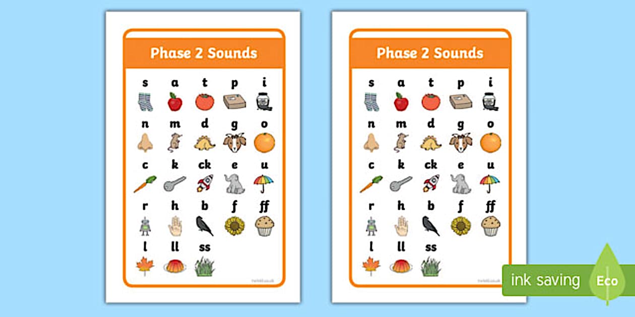 Dyslexic IKEA Tolsby/Fiestad Phase 2 Sounds Prompt Frame
