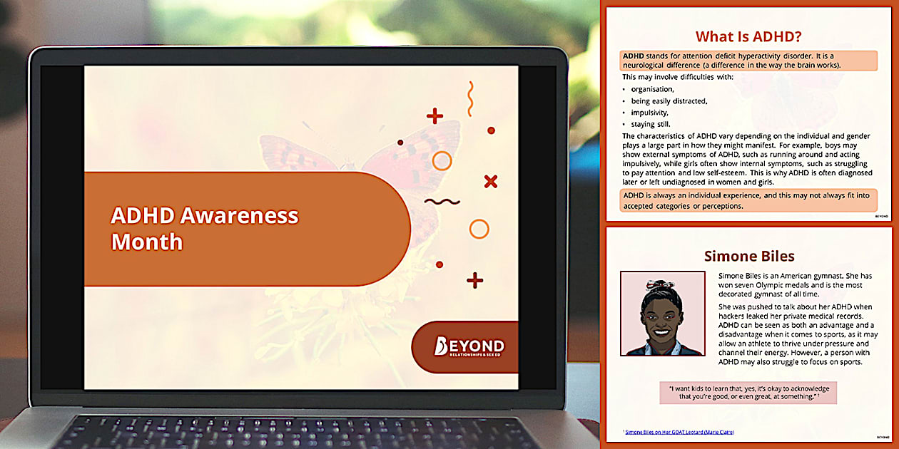 ADHD Awareness Month PowerPoint (teacher made) - Twinkl