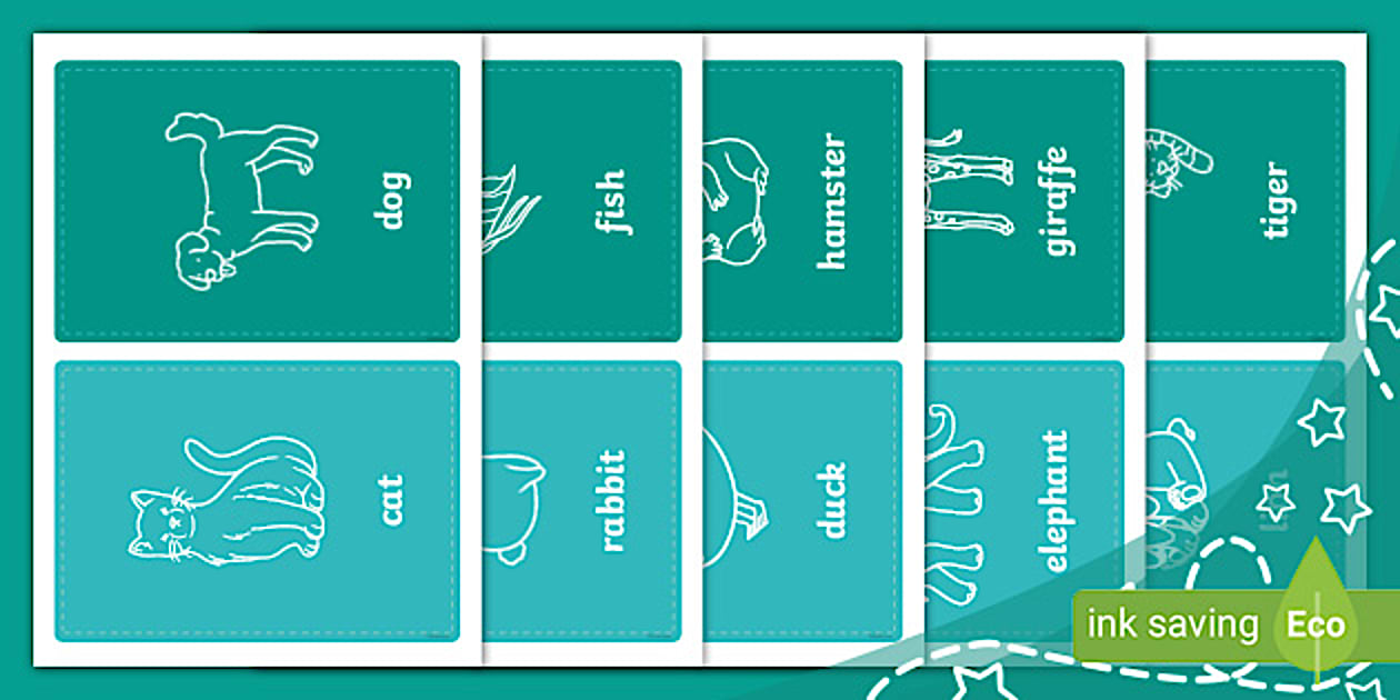 My First Animals Play Pack - Flashcards (teacher made)