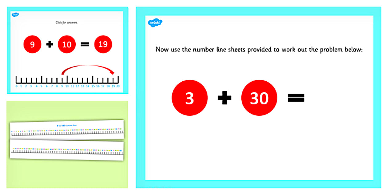 Year 2 Adding 2 Digit Numbers and Tens Not Crossing 100 Same 10s