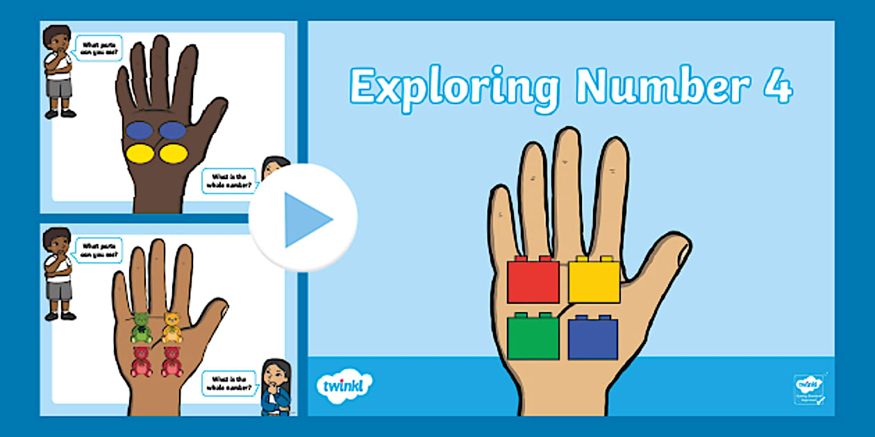 👉 Exploring the Composition of Number 4 PowerPoint