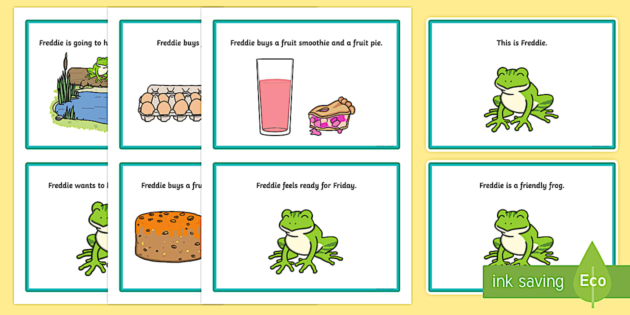 Editable Initial 'fr' Word Story Cards - Twinkl