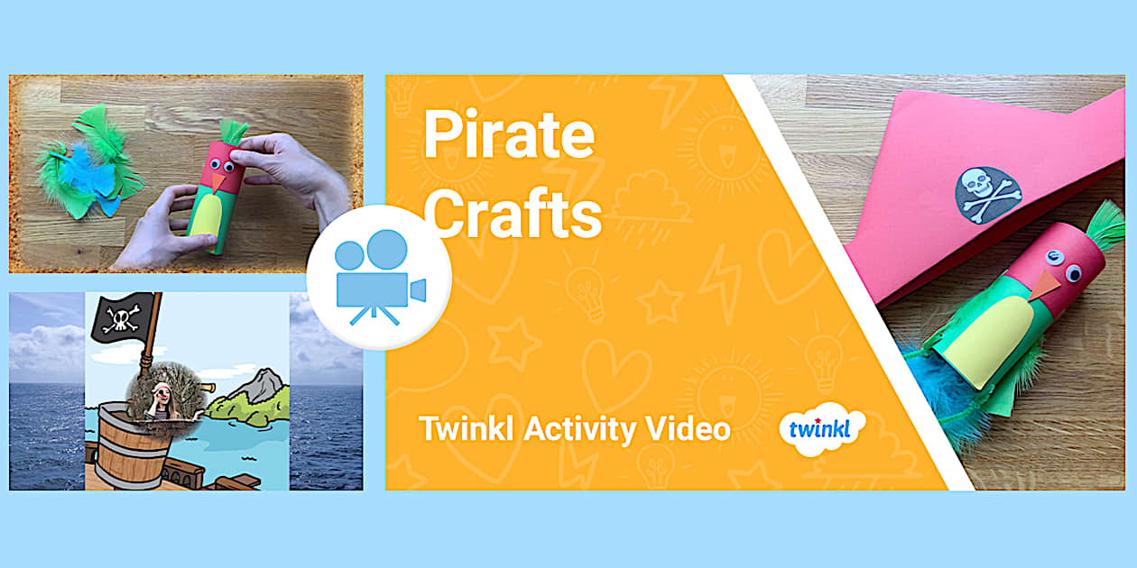Pirate Craft Activity Ideas | EYFS Holiday Club - Twinkl
