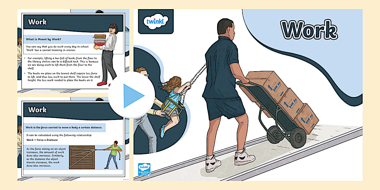 powerpoint: work (Teacher-Made) - Twinkl