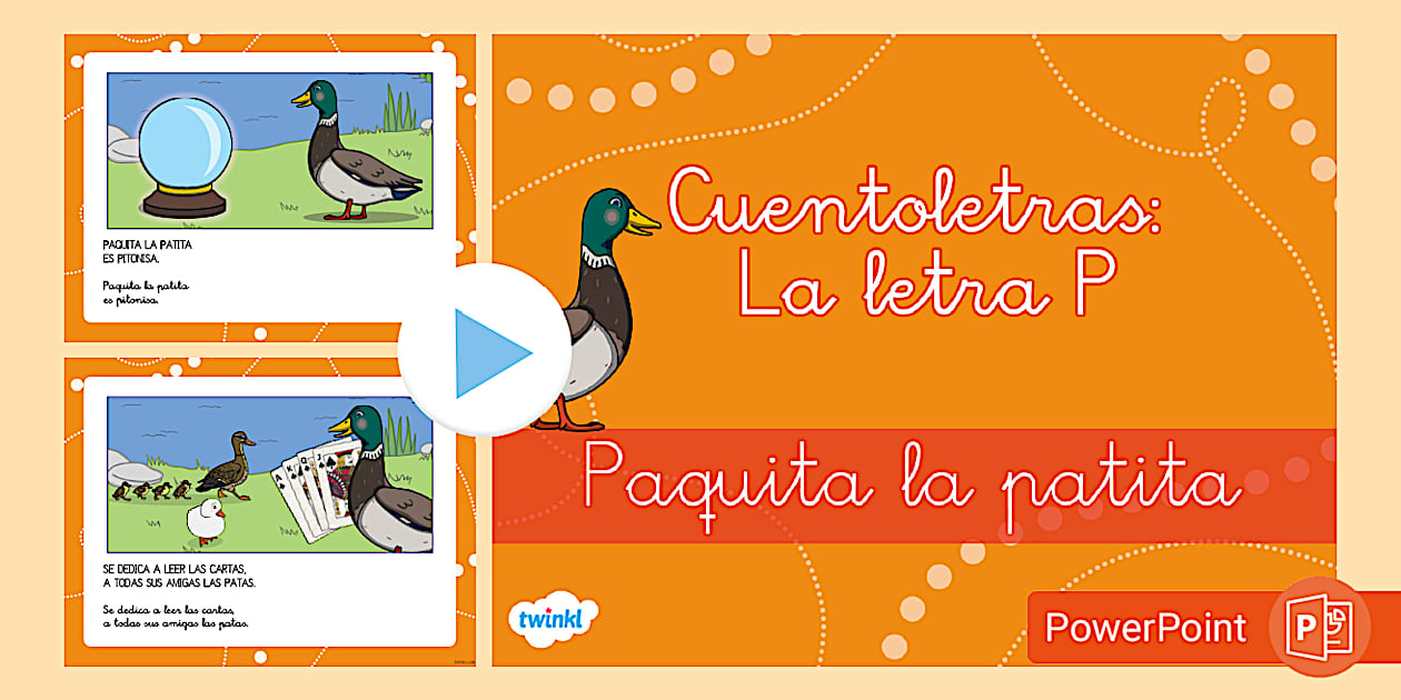 Cuentoletras: La letra P