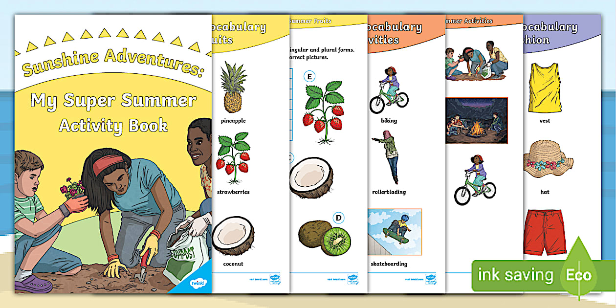 Sunshine Adventures: My Ultimate Summer Activity Book [Kids, A2]