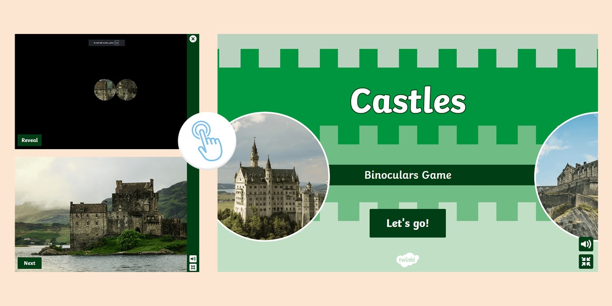 Castle Senses Interactive Binoculars Game (professor feito)