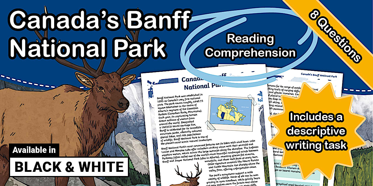 Canada's Banff National Park Reading Comprehension
