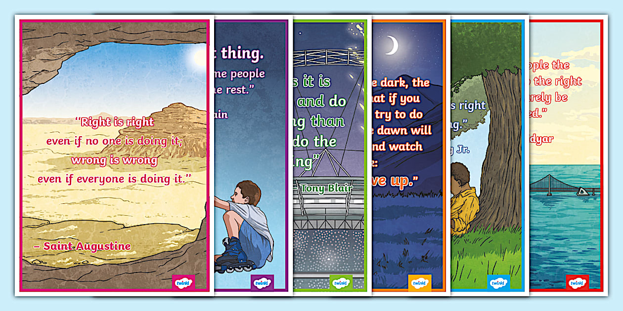 Do the Right Thing Quotes Poster Pack