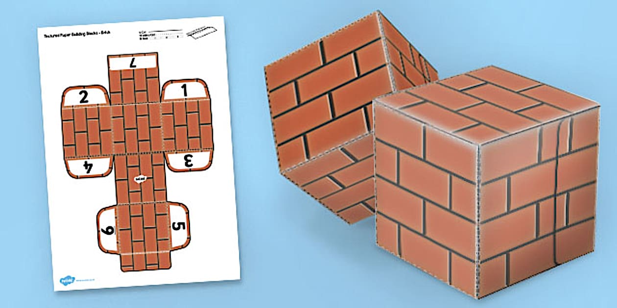 Textured Paper Blocks (teacher made) - Twinkl