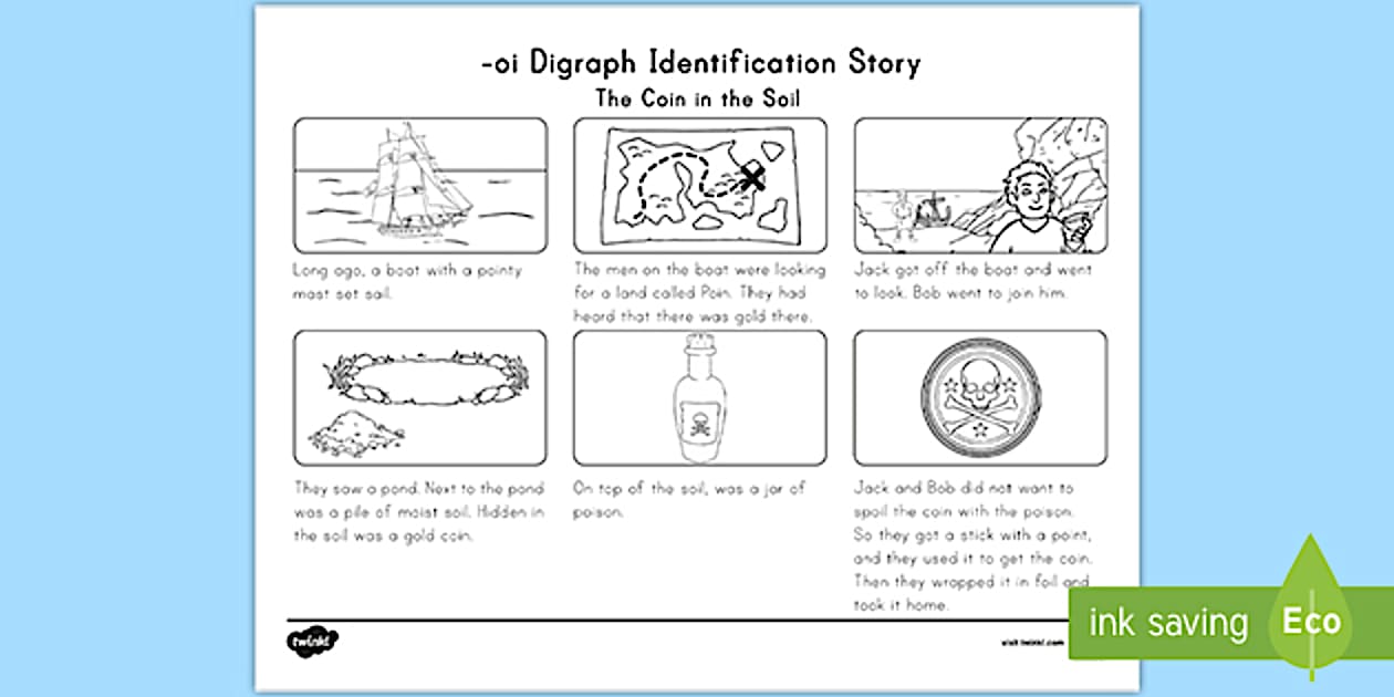 -oi Digraph Identification Story - Twinkl -oi Digraph Identification Story - Twinkl
