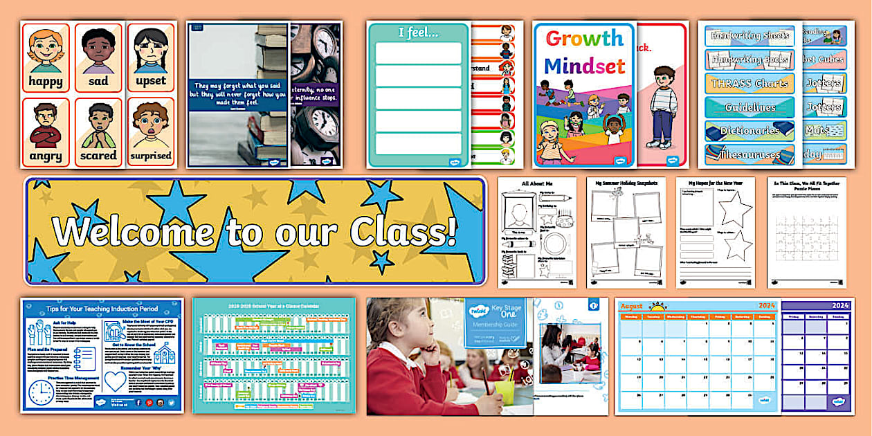 Back-To-School Teacher Essentials (teacher made) - Twinkl