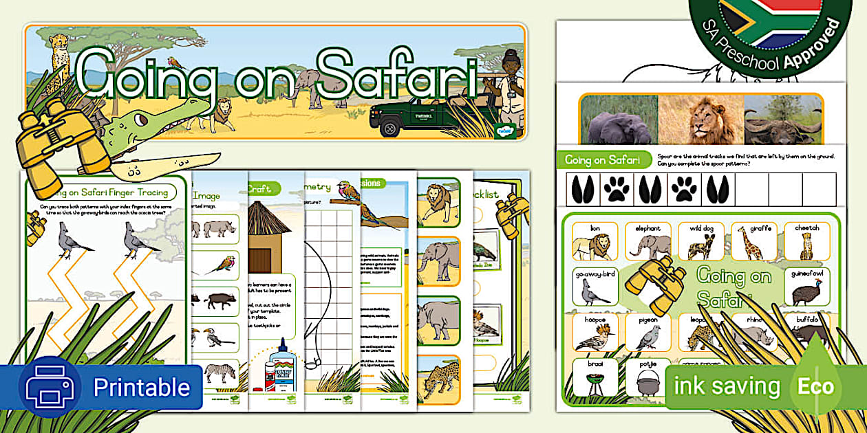 Safari Resource Pack - Resource I Twinkl (teacher made)