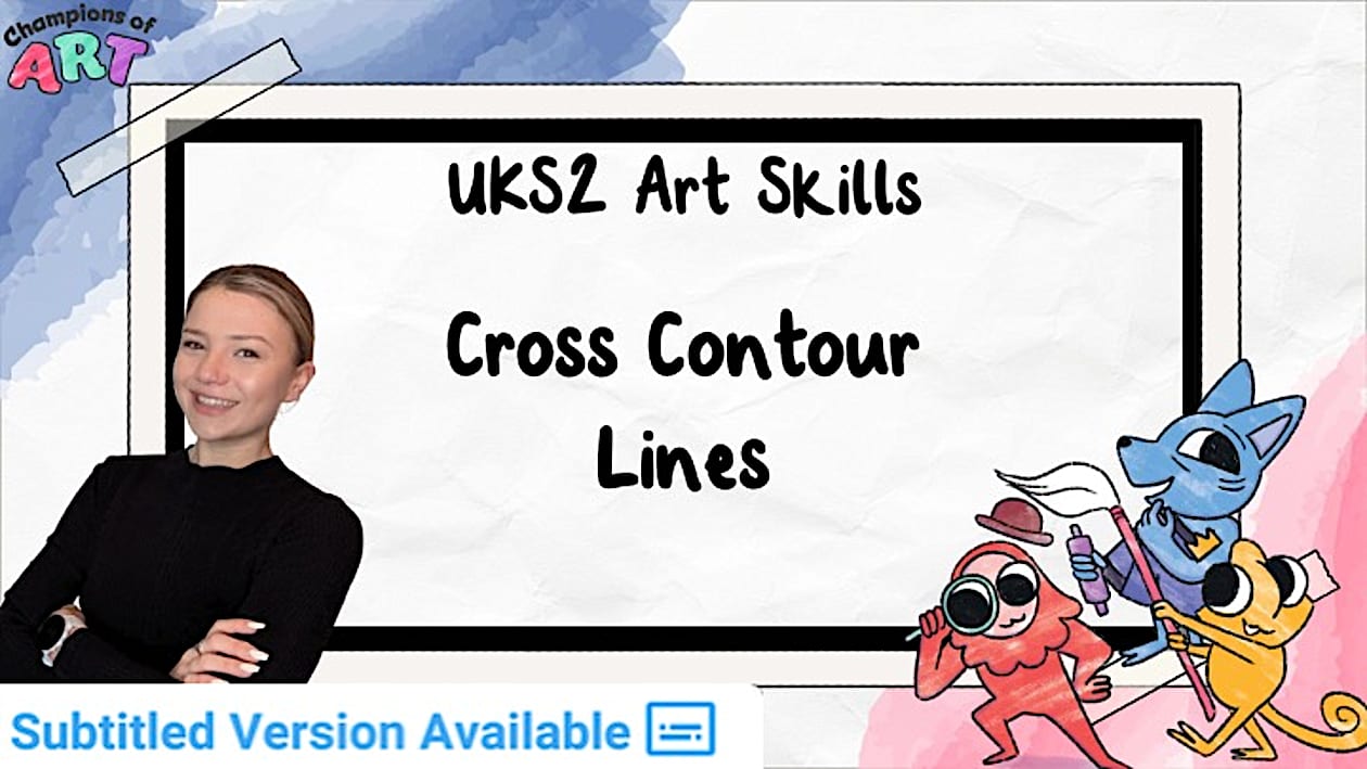 Cross Contour Lines Art Concept Video - Champions of Art: Into the Unknown