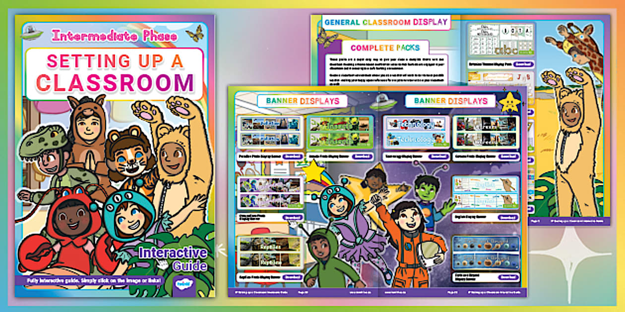 FREE! - Interactive Guide:Setting up an Intermediate Phase Classroom