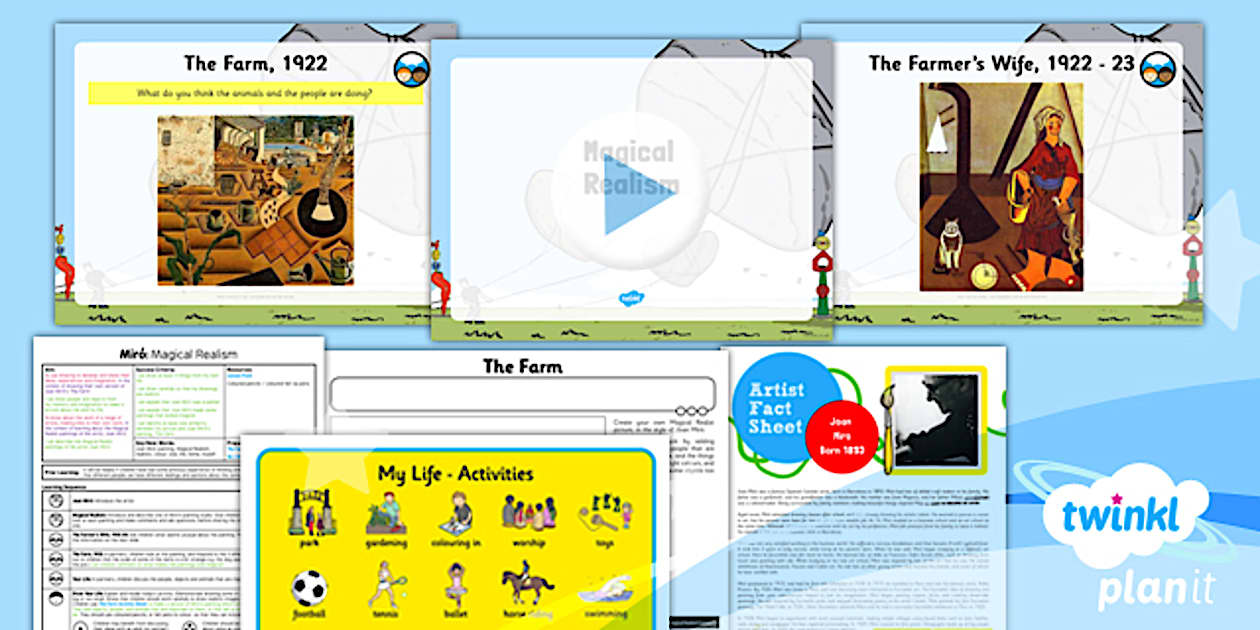 Joan Miró Sketches Lesson Pack And Resources | KS1 Art