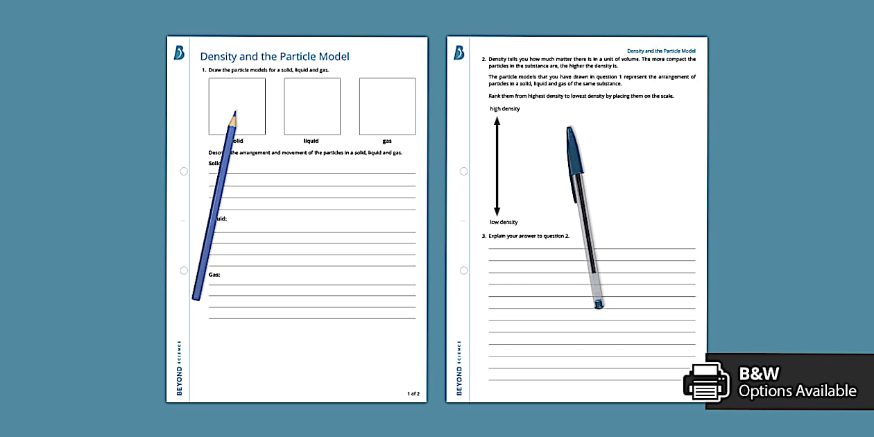 KS3 Density and the Particle Model | KS3 Physics | Beyond