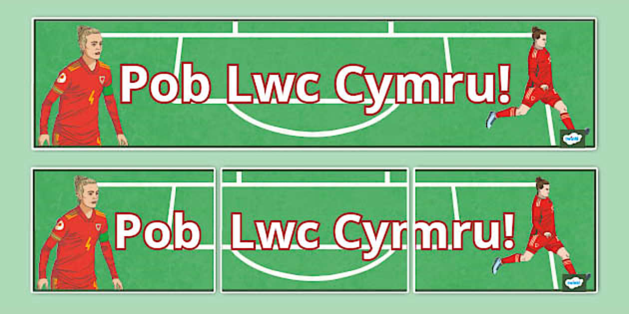 Baner Pob Lwc Cymru Ewro 2025 (teacher made) - Twinkl