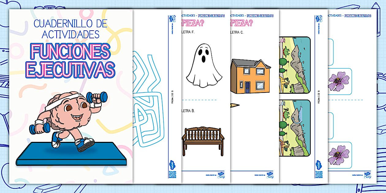 Cuadernillo de actividades: Funciones ejecutivas - Educación Infantil