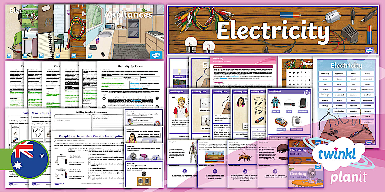 Year 6 Science Electricity Unit Pack (Teacher-Made) - Twinkl
