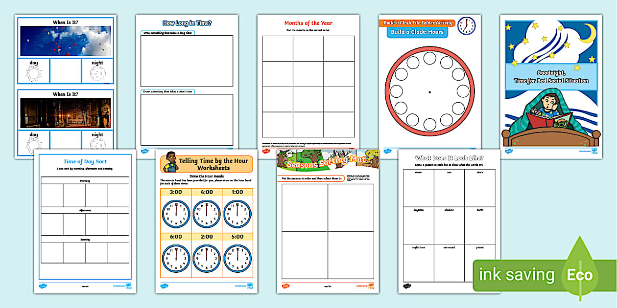 Time Inclusion Resource Pack (teacher made) - Twinkl