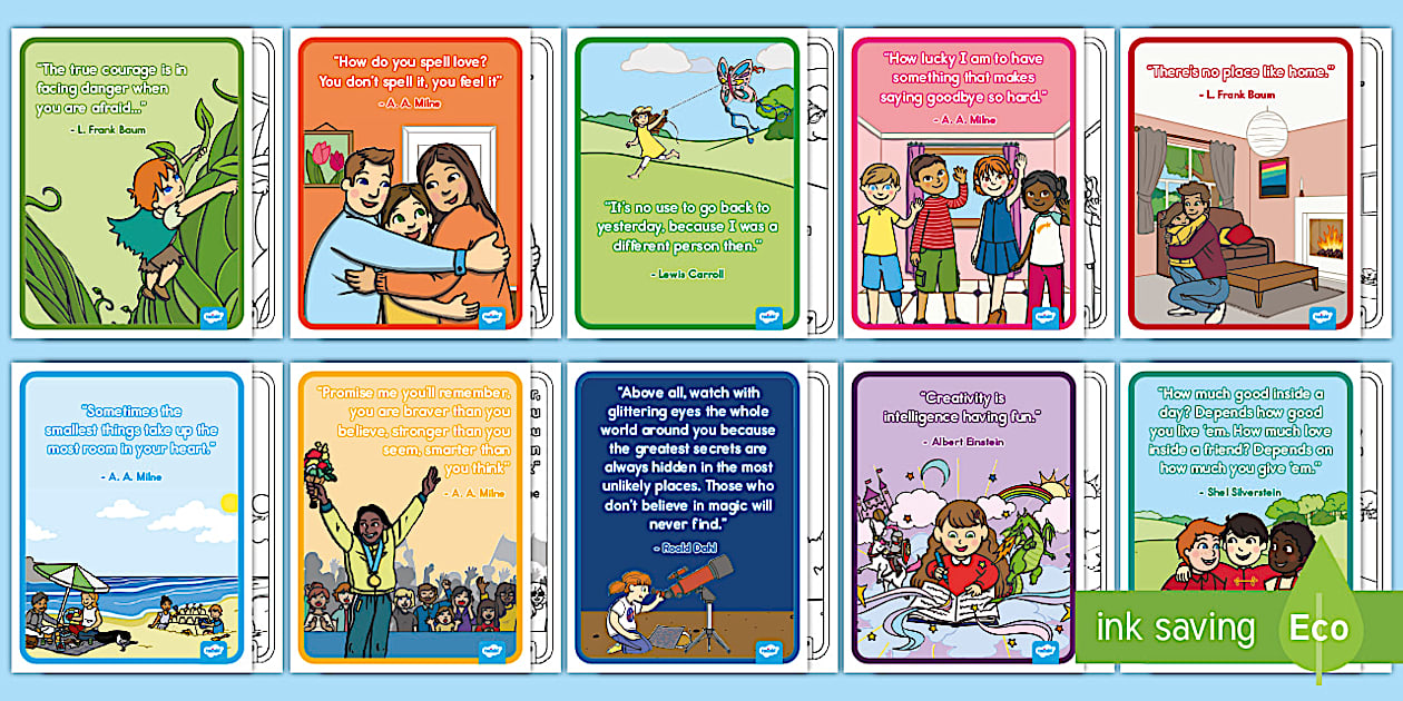 Inspirational Book Quote Posters | K-5 Classroom Display