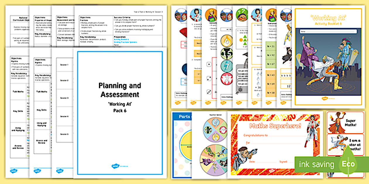 Year 6 SATs Survival: Working At Maths 6 Intervention Booster Pack