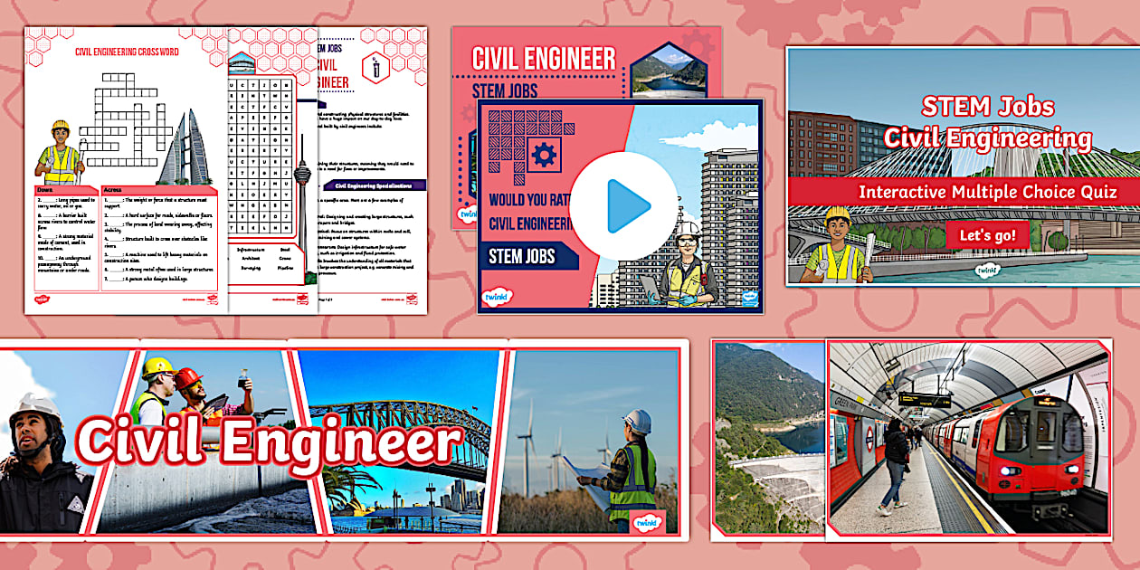 STEM Jobs: Civil Engineering Resource Pack