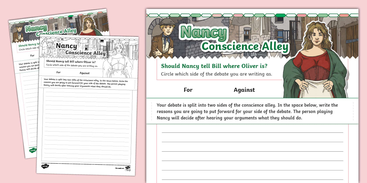 Oliver Twist Nancy Conscience Alley (Hecho por educadores)