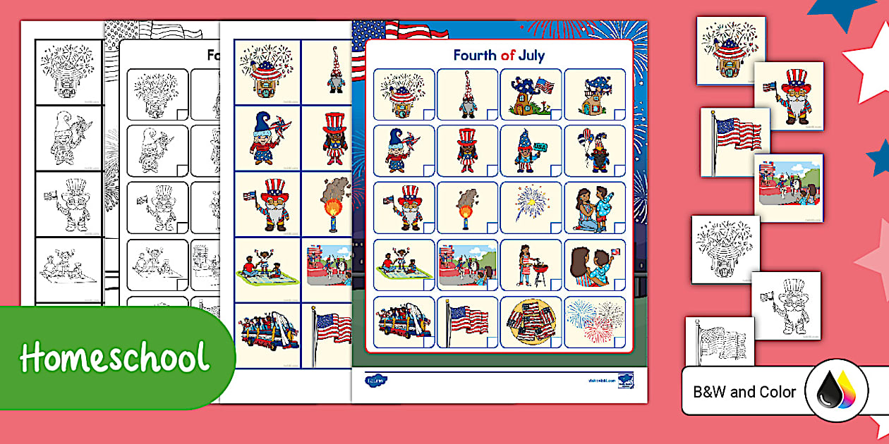 Fourth of July Scavenger Hunt | Independence Day | Twinkl