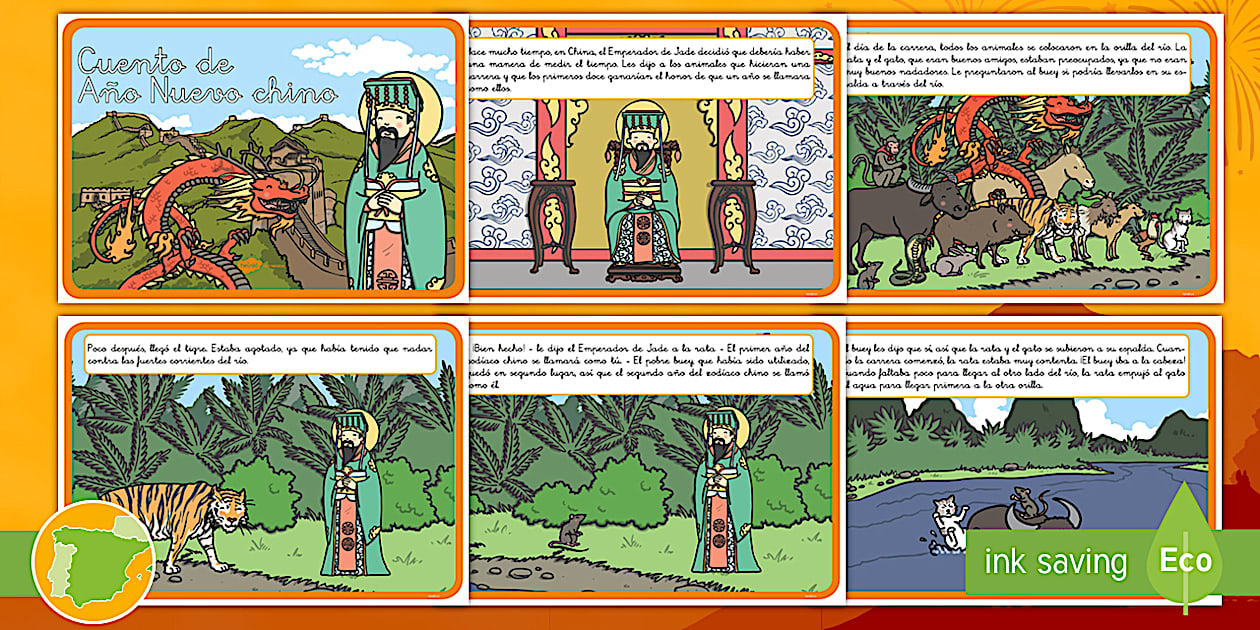 Cuento: El Año Nuevo chino