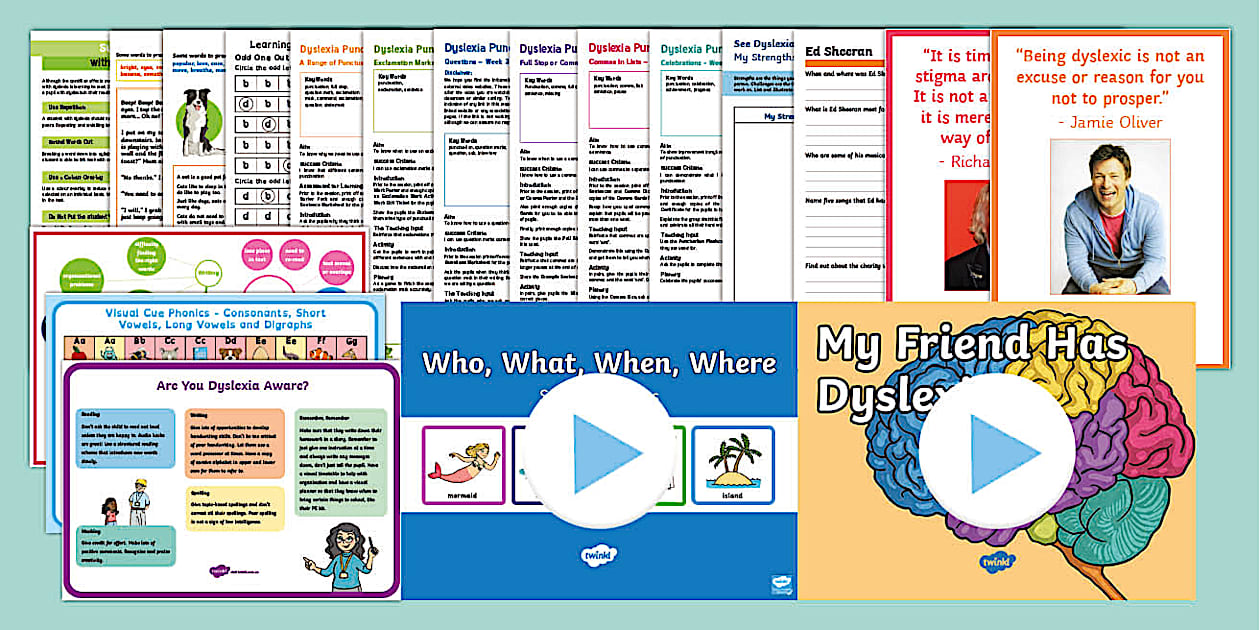 Dyslexia Resource Pack - Australia Teaching Resources