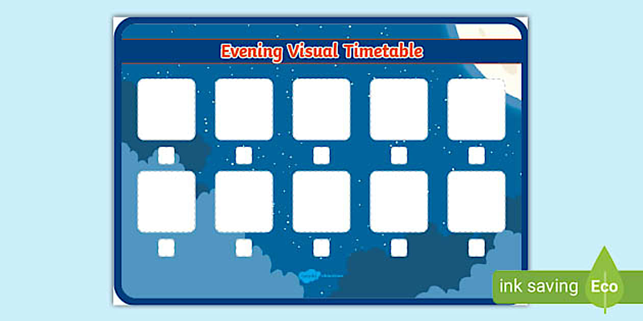 Morning Visual Timetable (teacher made) - Twinkl