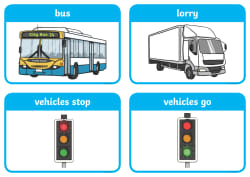 FREE! - Road Safety Cards (teacher made)