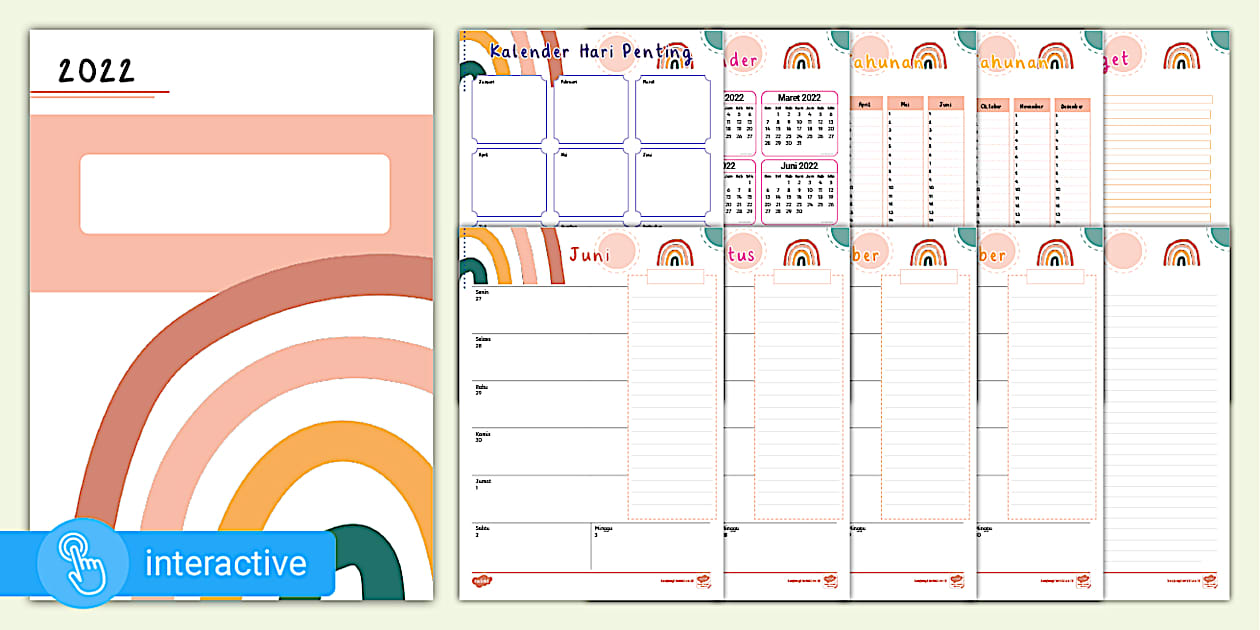 Jurnal Interaktif 2022 (professor feito) - Twinkl