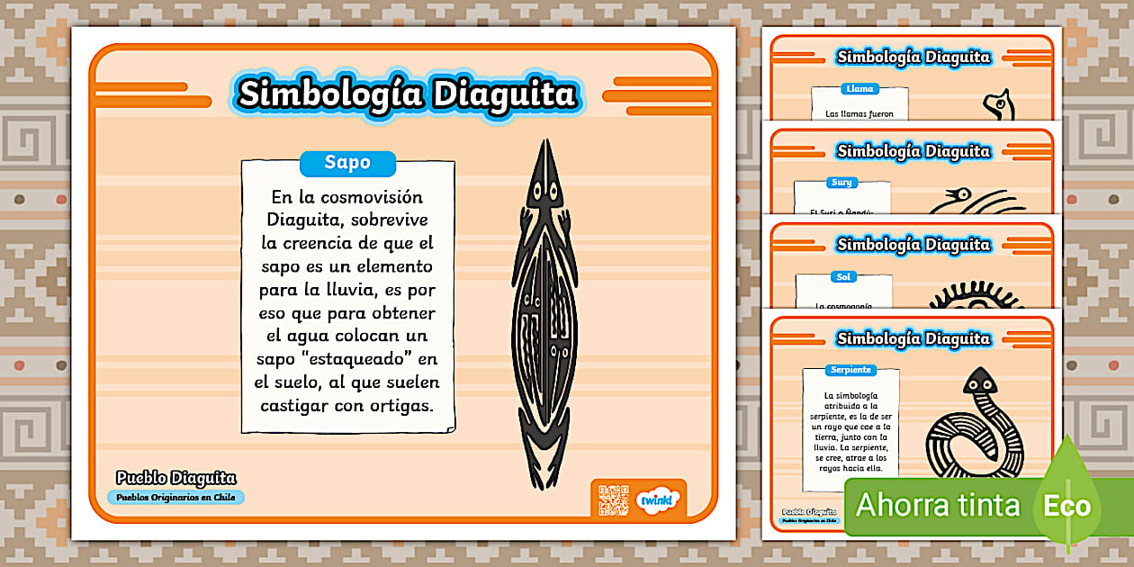 Póster: Simbología Diaguita