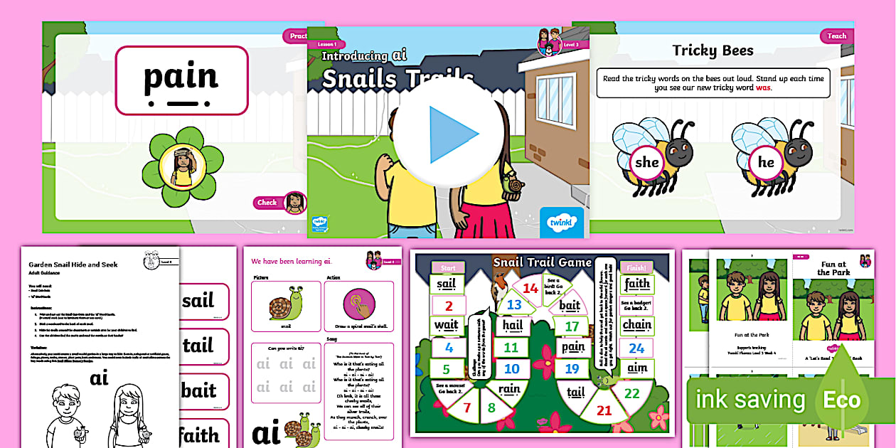 Twinkl Phonics Level 3 Taster Pack (Teacher-Made) - Twinkl