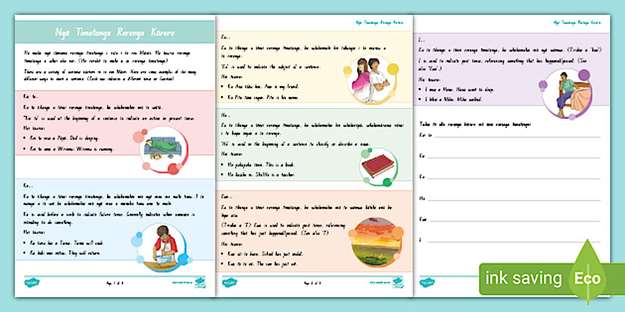 He Tīmatanga Rerenga Te Reo Māori / English - Twinkl