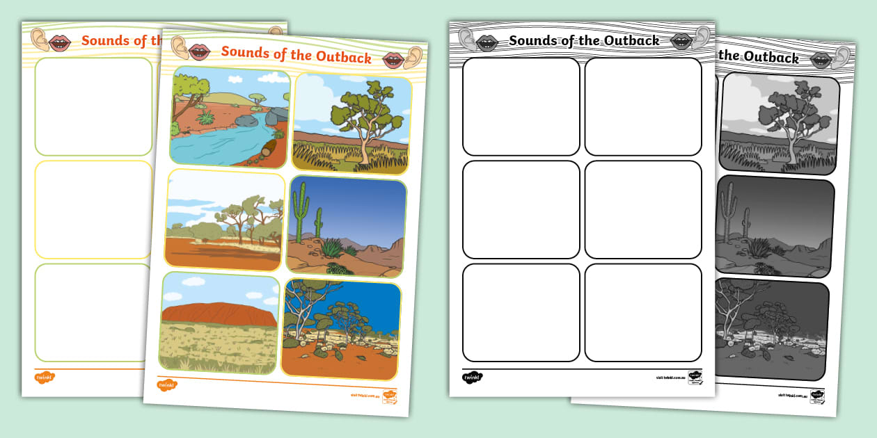 Sounds of the Outback Drama Activity - Twinkl