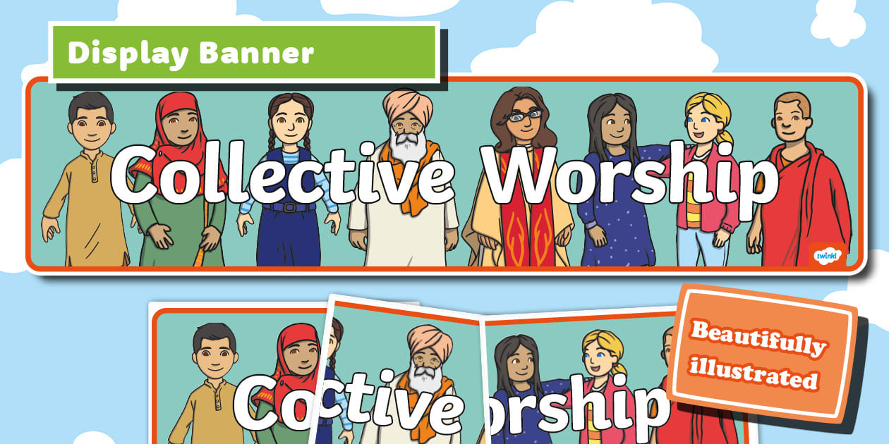 👉 Collective Worship Display Banner - KS1