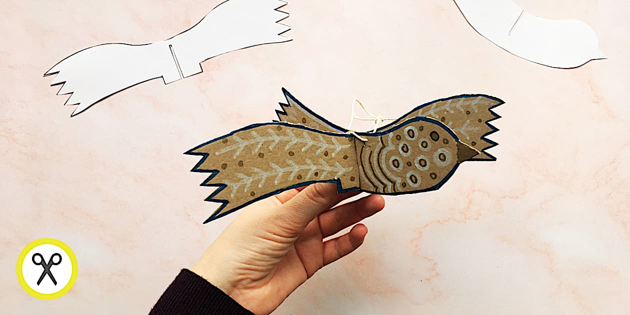 3D Bird Template Recycled Craft - Recycle Your Christmas