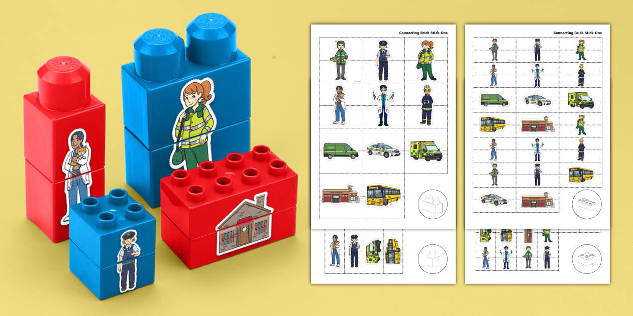 Places and People in Our Community - Connecting Bricks