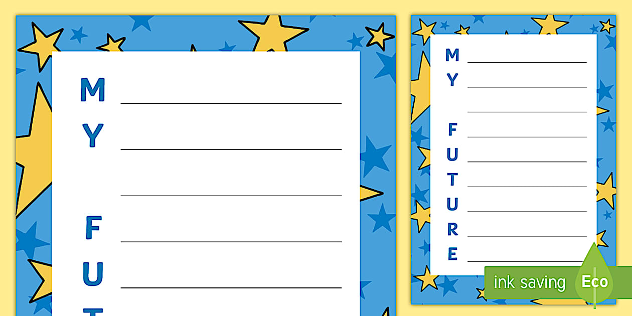 My Future Acrostic Poem (Teacher-Made) - Twinkl