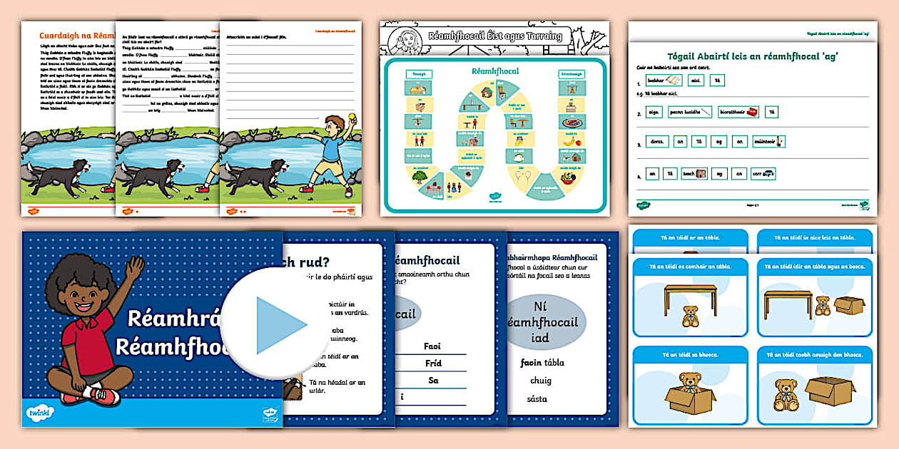 Réamhfhocail Pacáiste Acmhainní (teacher made) - Twinkl